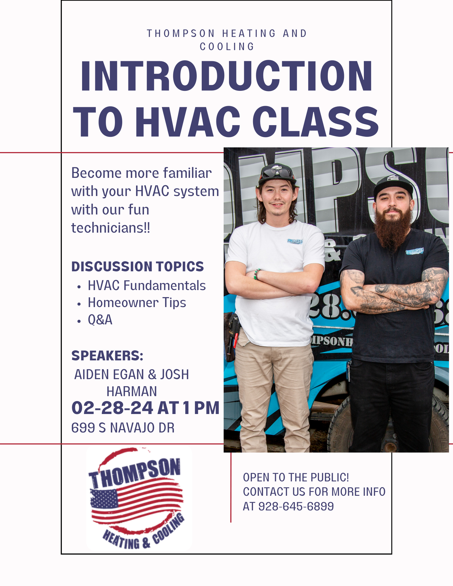 Free HVAC Class – City of Page