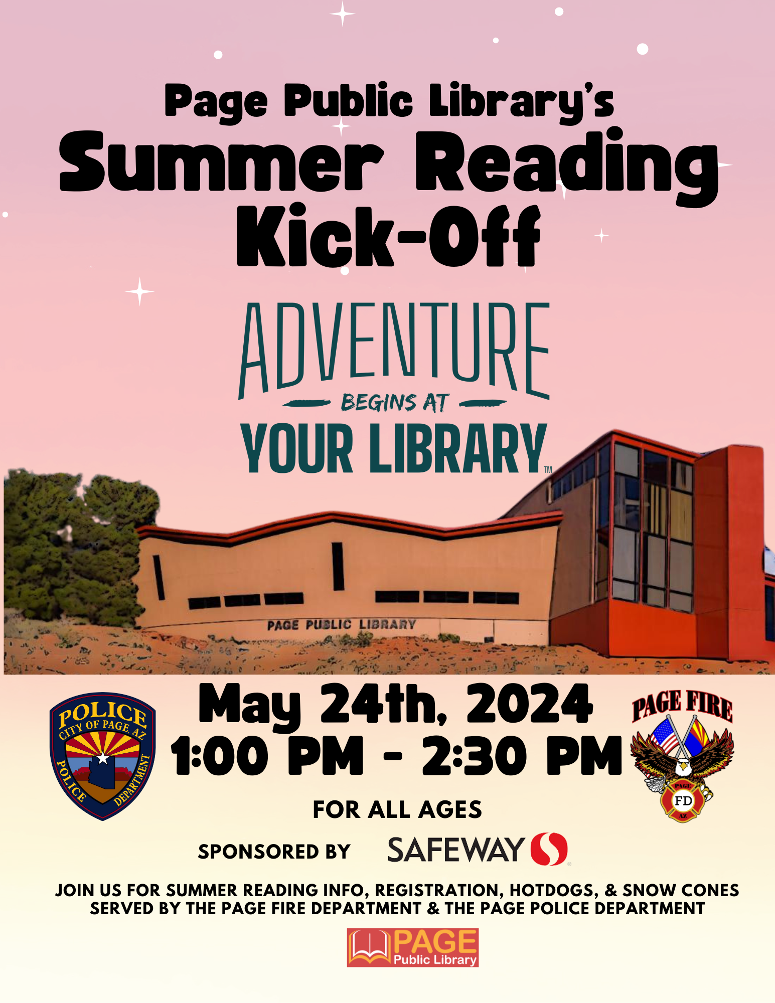 Summer Reading Kick-Off – City of Page