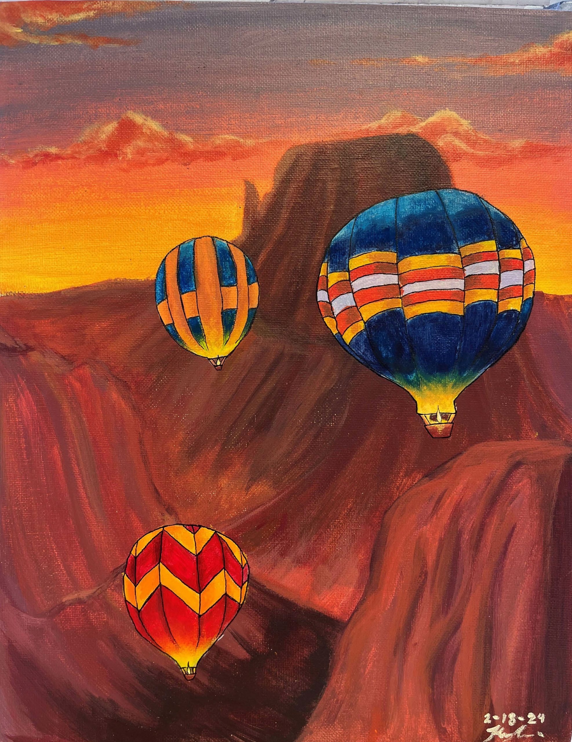 Winner of Balloon Regatta Art Contest Announced – City of Page