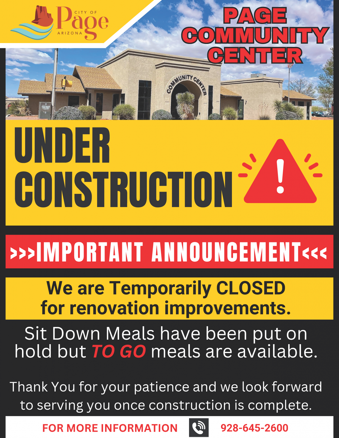 Community Center – City of Page